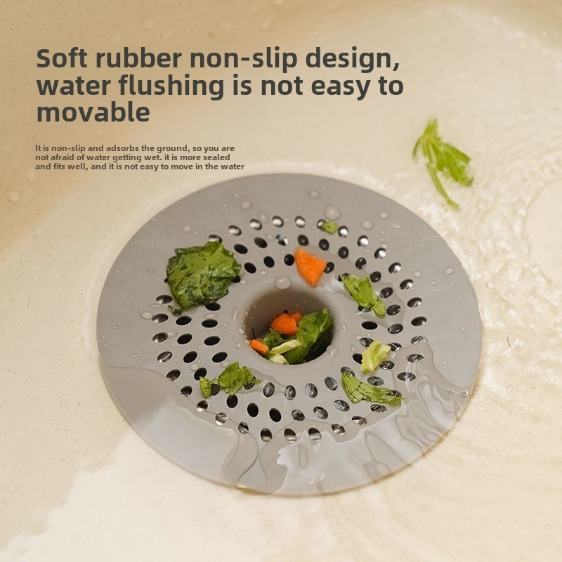 toilet drain trap Round Drain Filter Net for Bathroom Sink Hair Clog ...