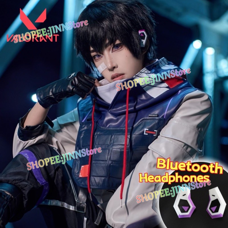 -JINN-VALORANT ISO Cosplay Costume ISO Game Cos Uniforms Anime Party ...
