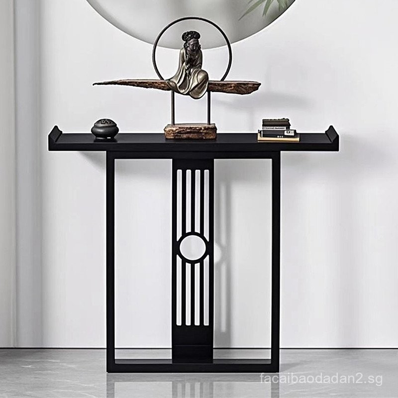 New Chinese Style Entryway Table, Narrow Console Table for Living Room ...