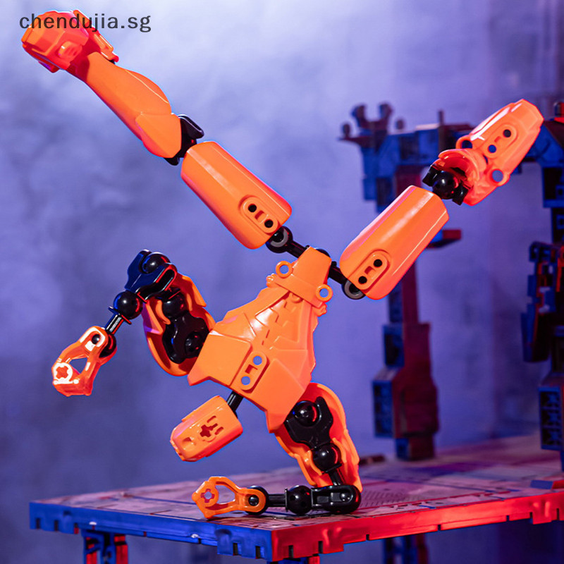 DUJIA Action Figure Robot Lucky 13 Action Figure,3D Printed Action ...