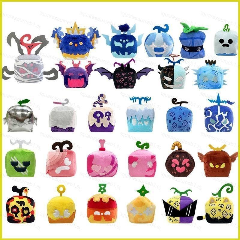 squar1 Roblox Blox Fruits Plush Dolls Gift For Kids Magma Quake Spider ...