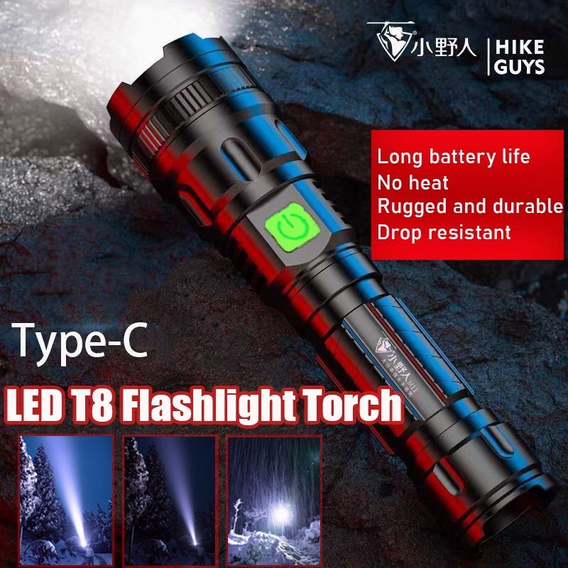 Super Bright Torchlight ultra bright LED High Lumen Rechargeable ...