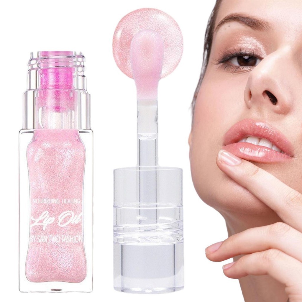 Lip Oil Stain 6.5ml Clear Lip Gloss Color Changing Lip Conversion Lip ...
