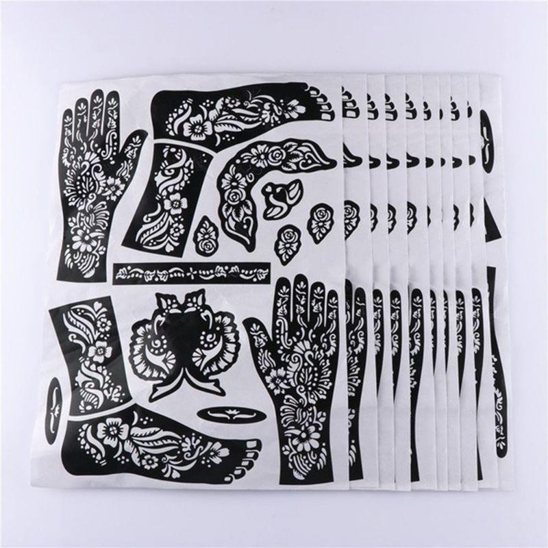 Henna Foot & Tanga Henna STICKER (One Piece) | Shopee Singapore
