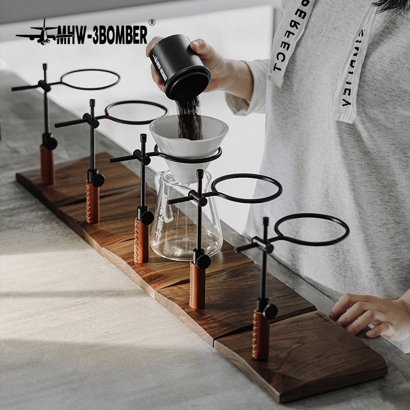 MHW-3BOMBER Adjustable Coffee Drip Station Vintage Pour Over Espresso ...
