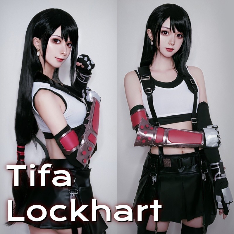 Final Fantasy VII Cosplay Costume Tifa Lockhart Girl Sexy Suit TIFA ...