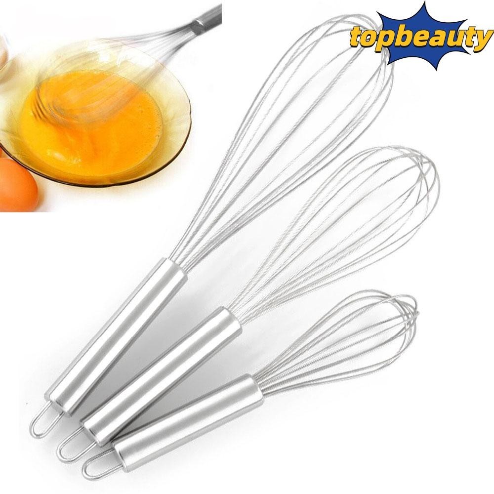 TOPBEAUTY Egg Beater Cooking Tool Whip Hand Manual | Shopee Singapore