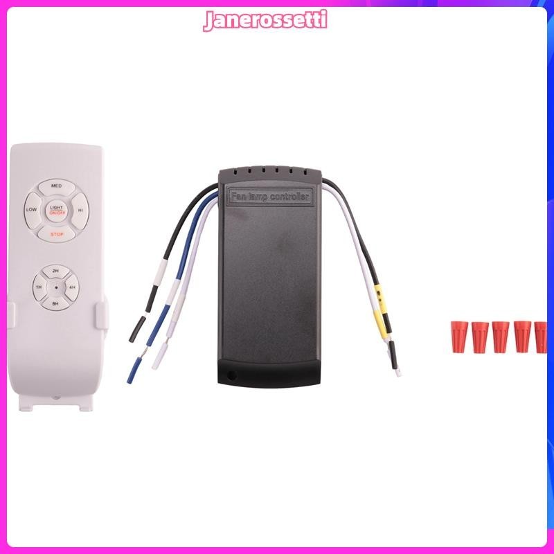 Universal Ceiling Fan Lamp Remote Control Kit AC 220V Timing Setting ...