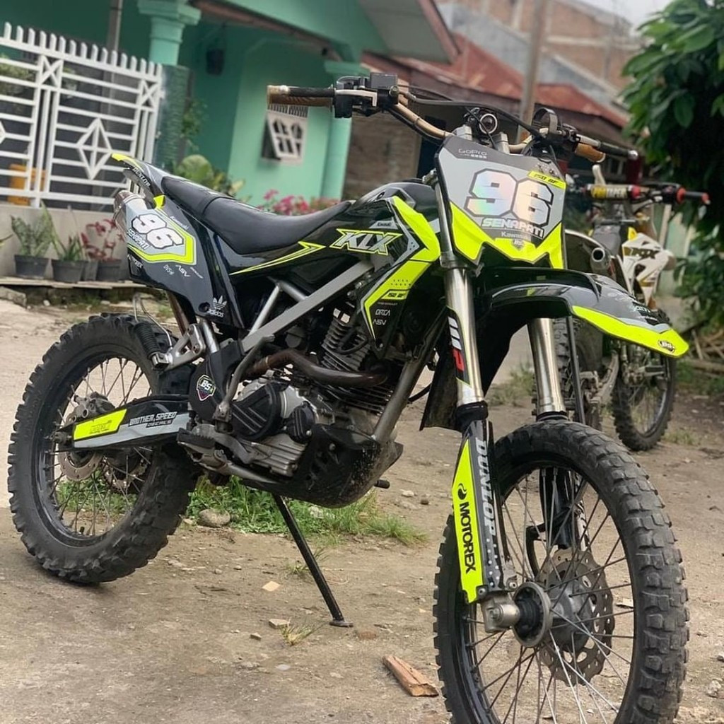 Decal/sticker KLX bf/D'Tracker/ CRF150L/KLX Gordon/WR155/full body Etc ...