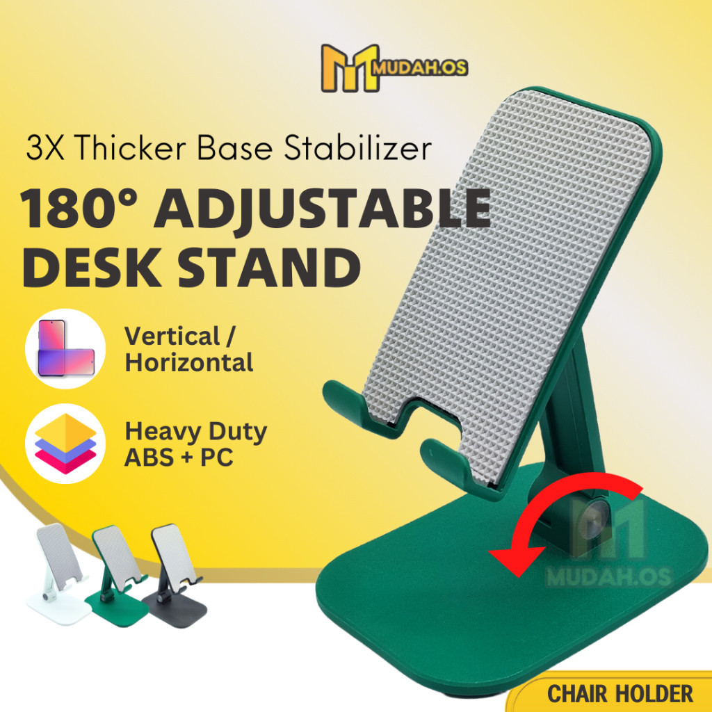 Phone Holder Table Stand Portable Phone Stand Folding Desktop Phone ...