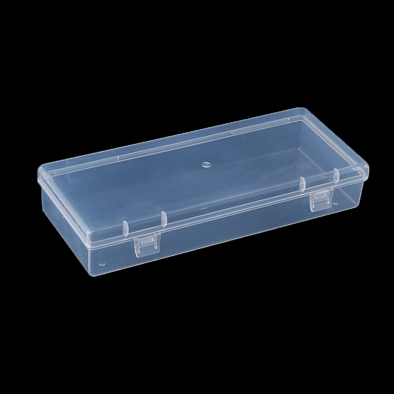 riseskyof Transparent Plastic Box Rectangular Translucent Packing Box ...