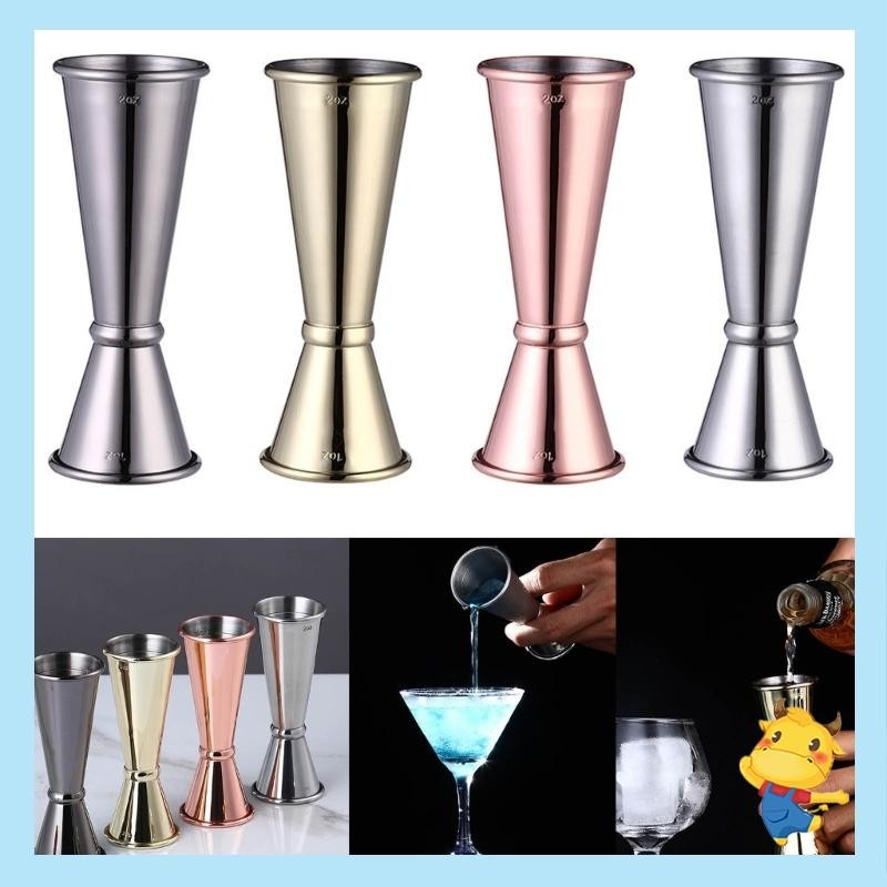 be> Cocktail Measuring Cup Japanese Measure Jiggers Stainless Steel ...