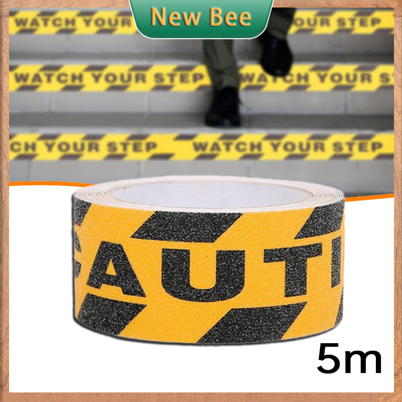 5 Meter Watch Your Step Caution Sign Sticker Stairs Anti-slip Tape ...