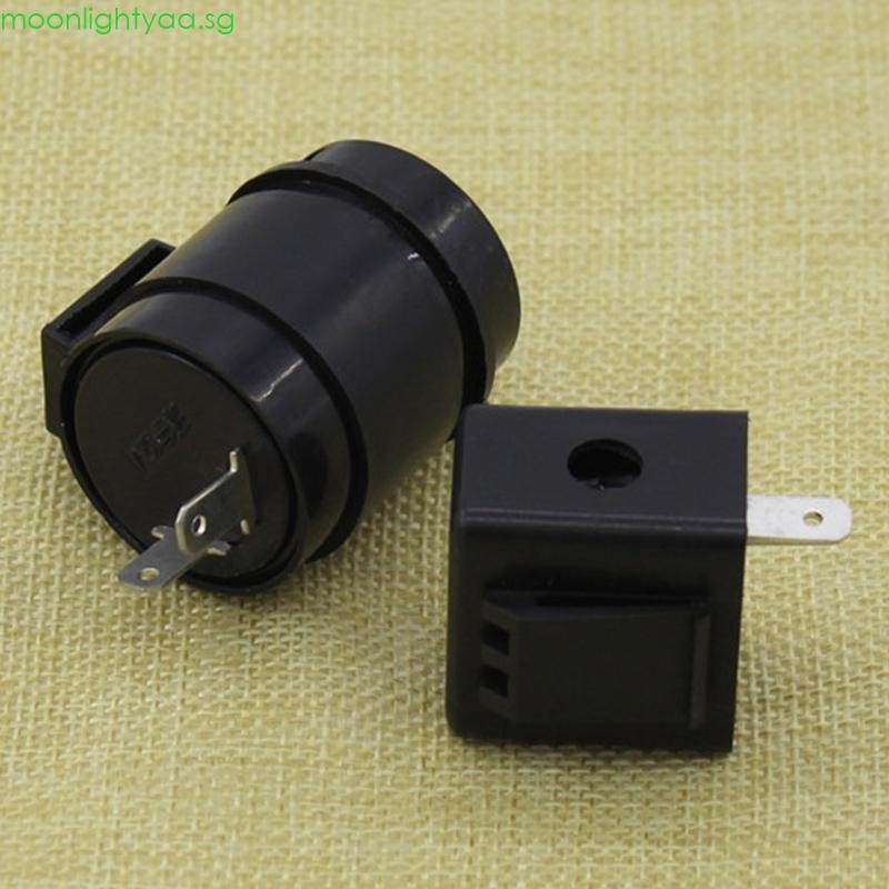 moonlightyaa Turn Signal Flasher Relay 12V 48V 60V 2 Pin Blinker Turn ...