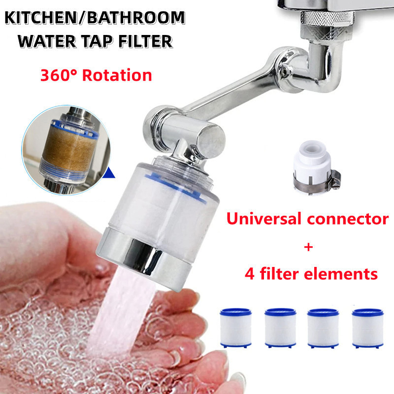 [SG stock]cherry™ 360° Swivel Bathroom & Kitchen Tap Filter / Filtering ...