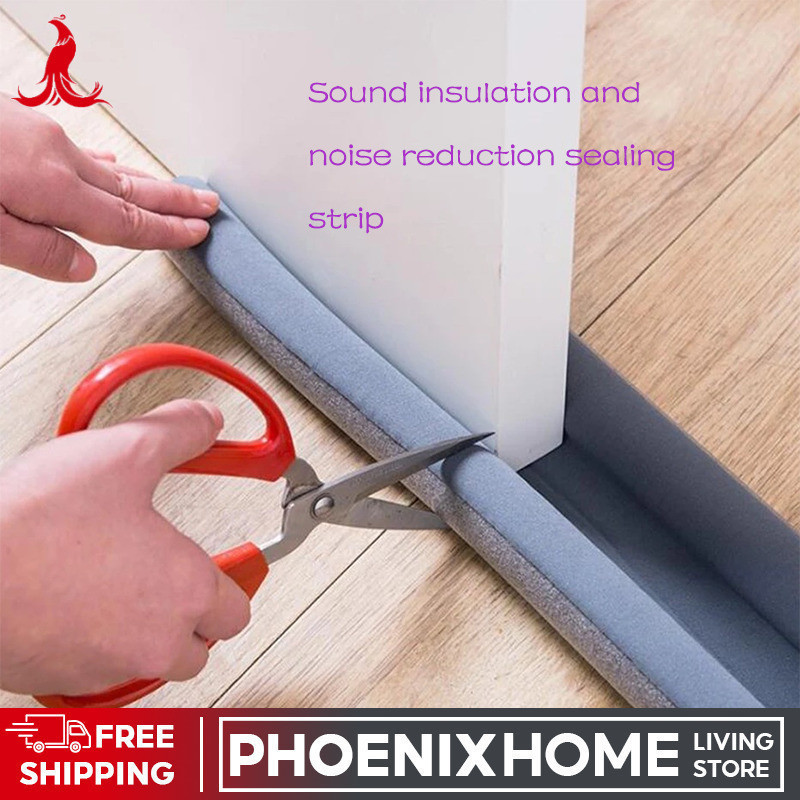 PHO Sealing Strip Flexible Door Bottom Sound Proof Noise Reduction ...