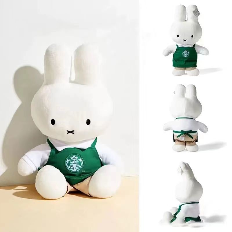 Starbucks Cute Rabbit Club Member Plush Doll Star Member Peripheral ...