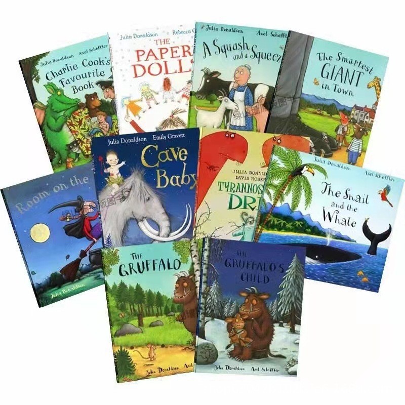 (SG Seller) 10 Books/ Set Julia Donaldson English Picture Book ...