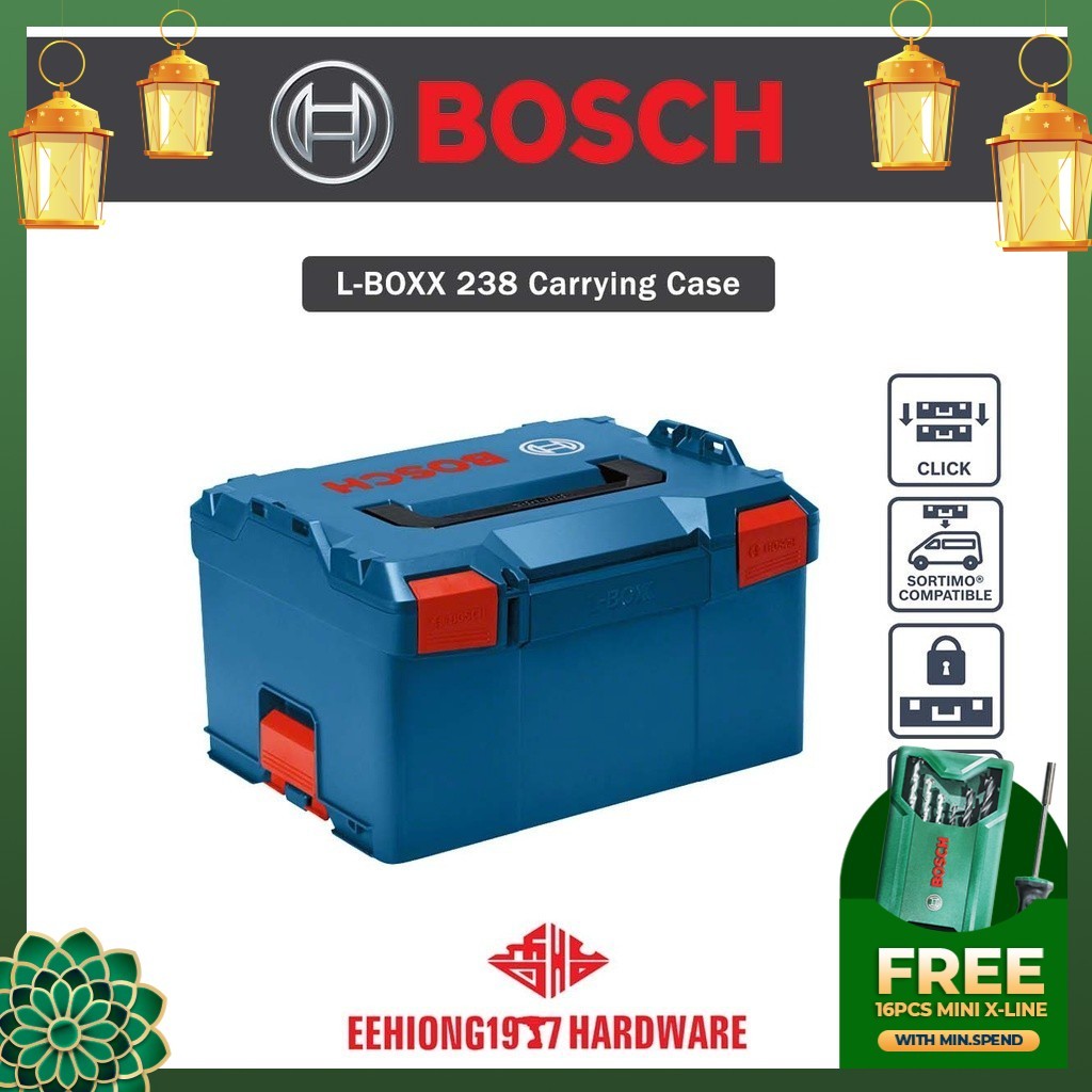 BOSCH L-BOXX 238 Carrying Case Professional Tool Box L BOXX Kotak Penyimpan Mesin Kotak Alatan ...