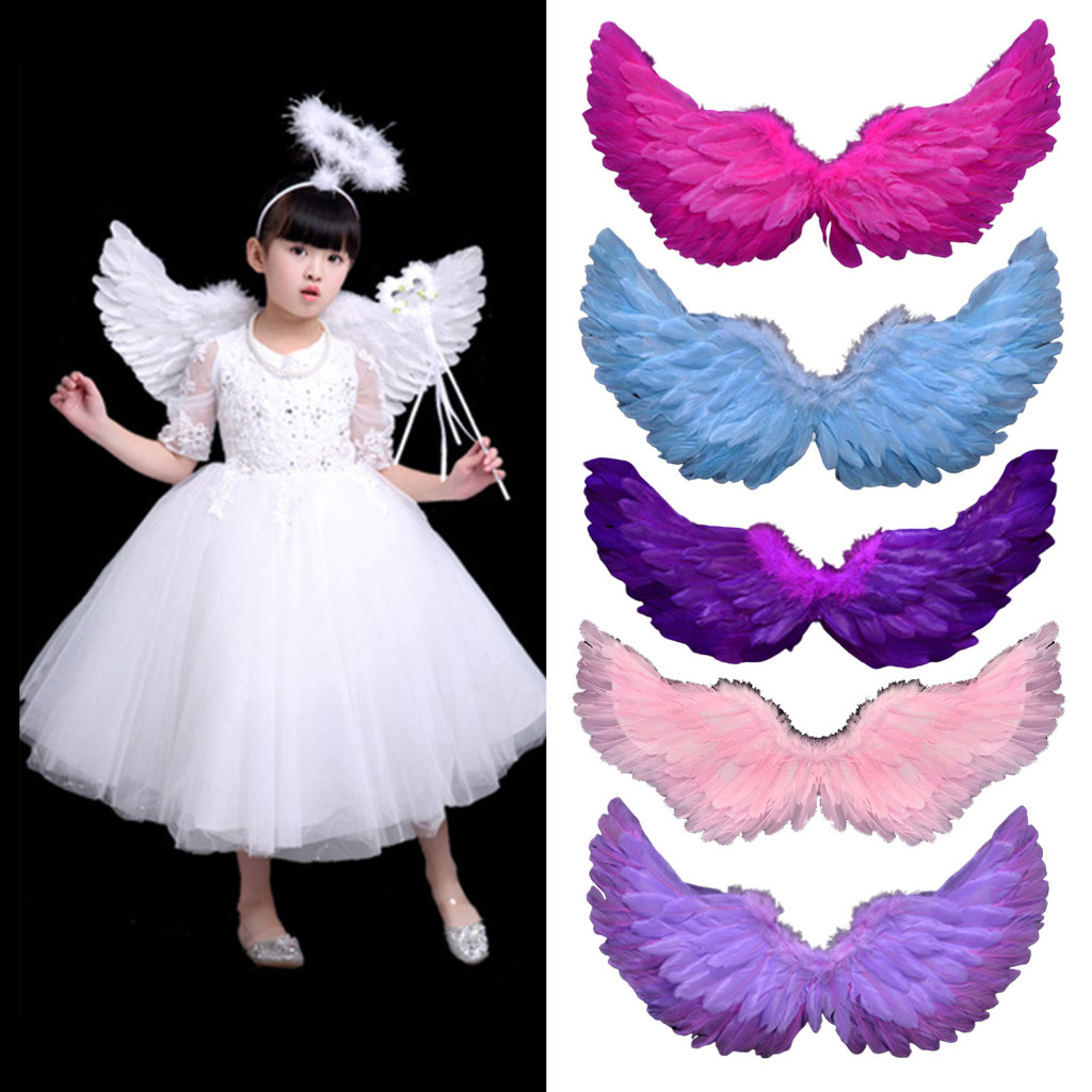 Angel Wings Costume Small Angel Wings for Adults 2pcs Angel Feather ...