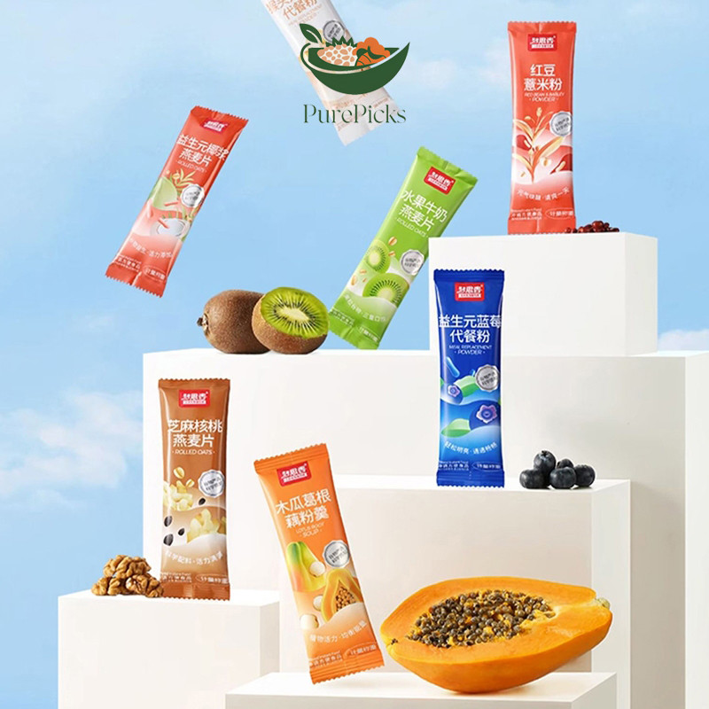 【SG STOCK】 Meal Replacement cereal powder breakfast Low-calorie foods ...
