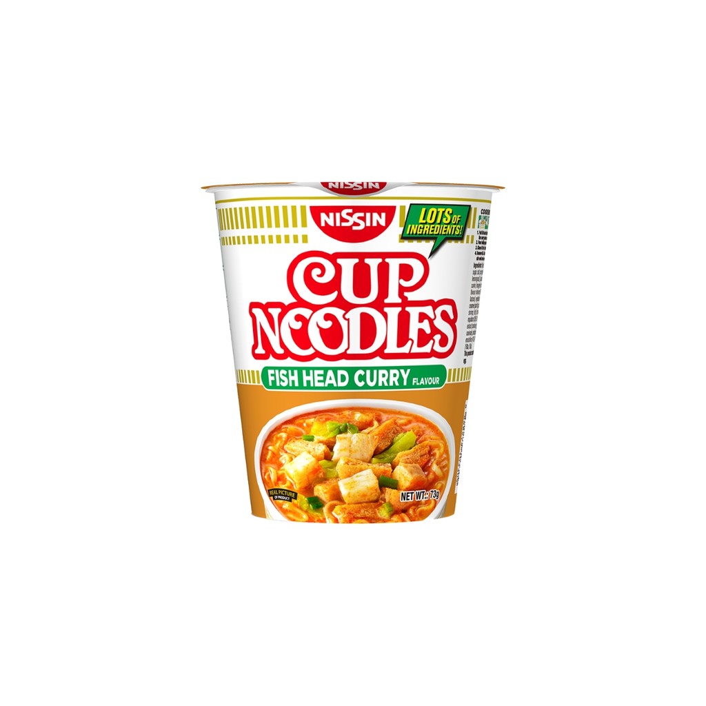 NISSIN FISH HEAD CURRY FLAV 73G | Shopee Singapore