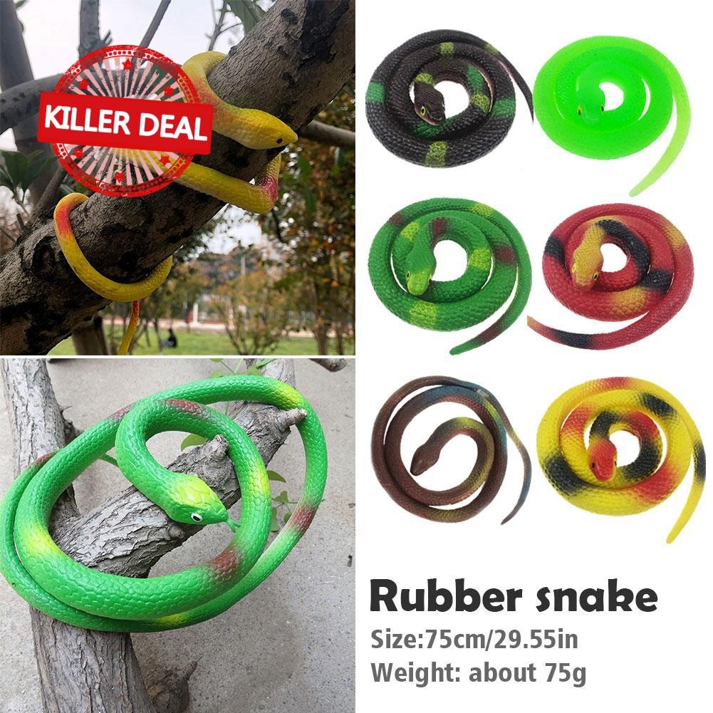 Realistic Rubber Snakes Trick Toy Simulation Snake Small Whimsy Snakes ...