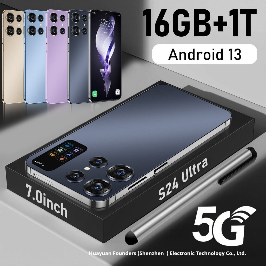 Global Version S24 Ultra Smartphone 4G 5G Cell Phone 7000mAh Smart ...