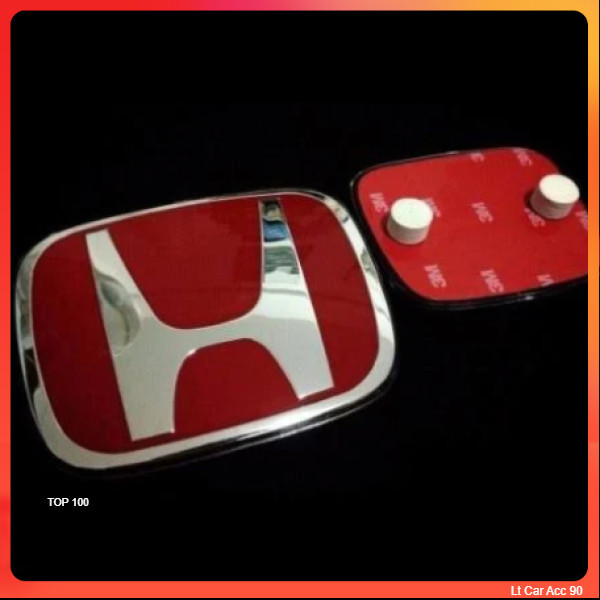 FRONT & Rear Emblem Honda Civic FC Accord Jazz City CRV HRV Type-R Car ...