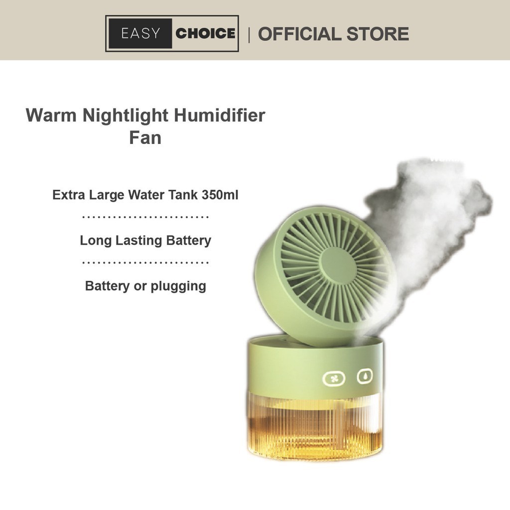 Mini USB fan strong wind folding nano spray humidifier fan portable ...