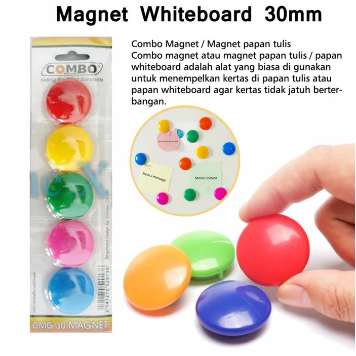Large Magnet 3 cm 30mm Magnetic Pin Whiteboard Refrigerator 3cm ...