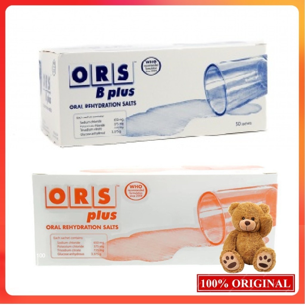 ORS B Plus Oral Rehydration Salts Orange (50's/box) | Shopee Singapore