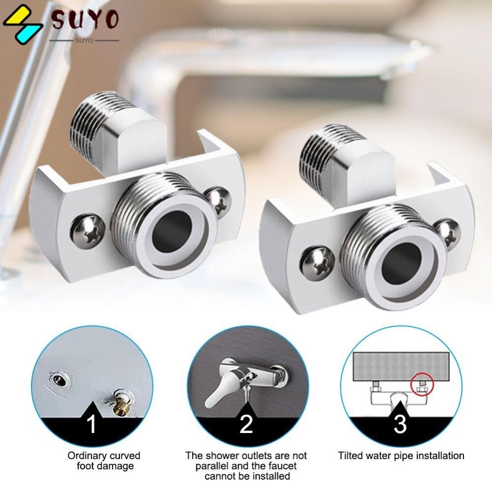 SUYO Angled Curved Foot Bathroom Replacement Parts Decorative Cover ...