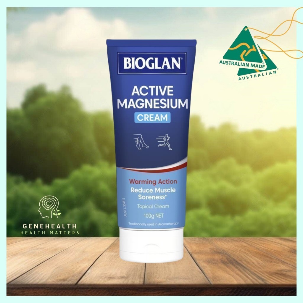 [AUS Direct Import] Bioglan Active Magnesium Cream 100g | Shopee Singapore