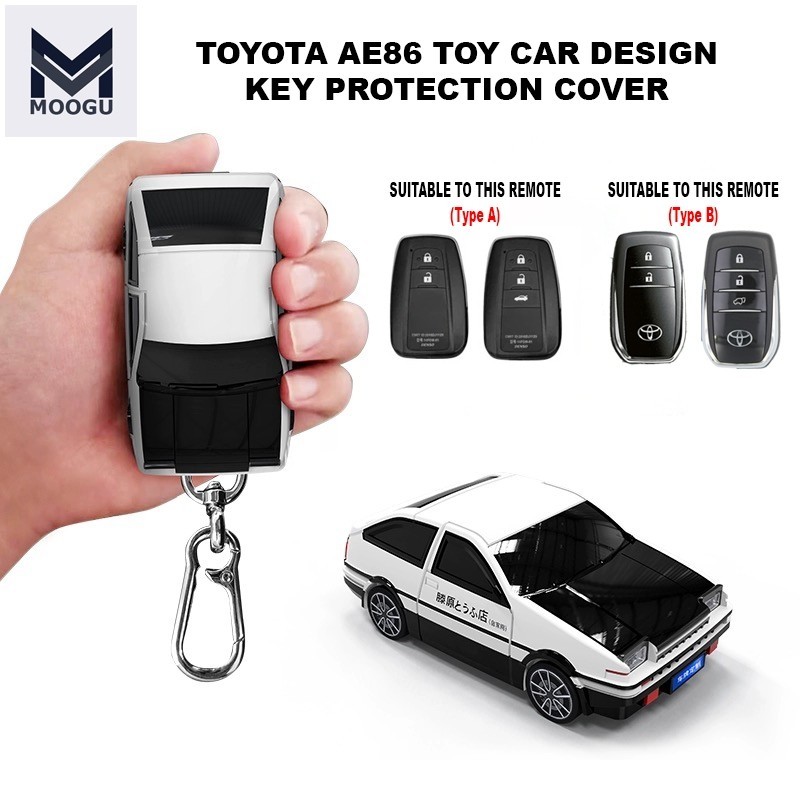 MOOGU Toyota AE86 TOY CAR Design Car Key Remote Protection Key Cover ...