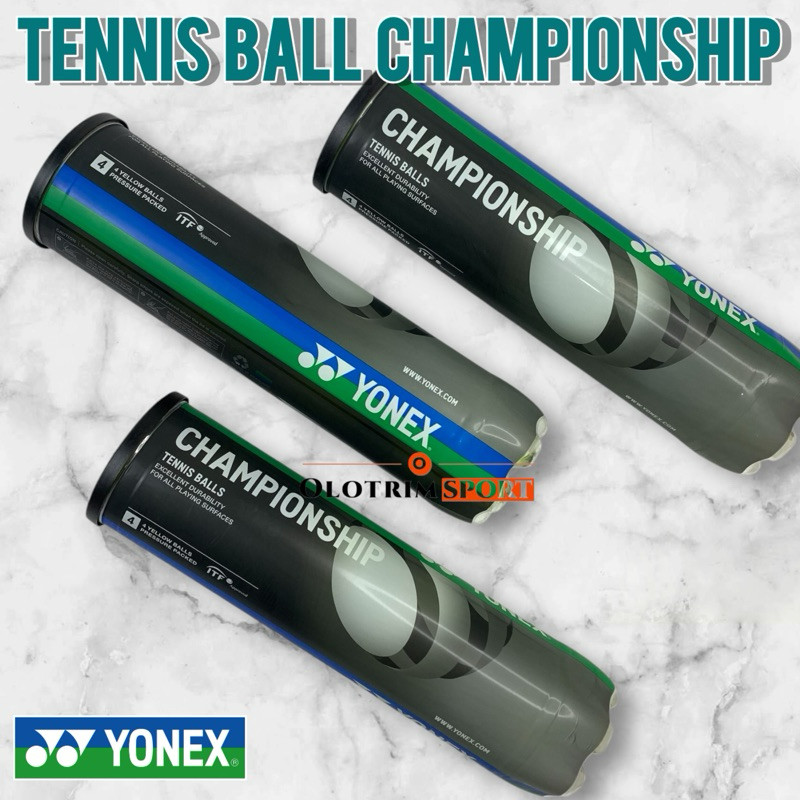 YONEX CHAMPIONSHIP Tennis Ball Tennis Ball contains 4 100% ORIGINAL ...