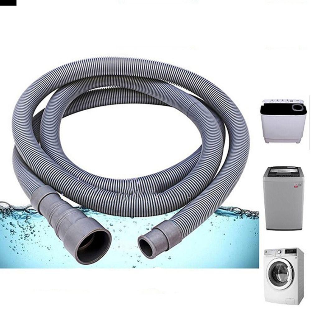 ANTIONE Drain Flexible Hose, 2m PP Dishwasher Drain, Extension Drain ...