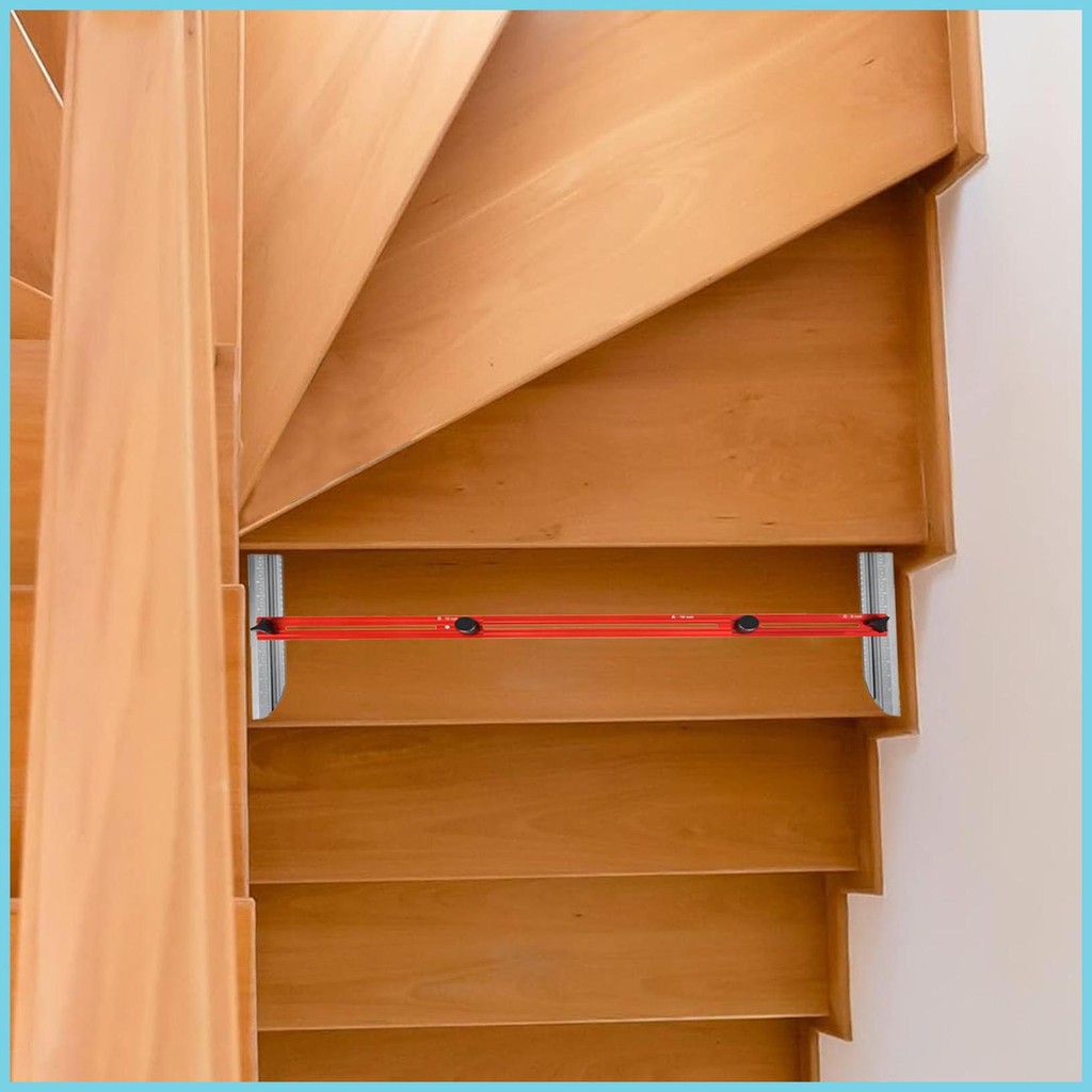 Stair Tread Template Tool Adjustable Shelf Layout Tool With Scales ...