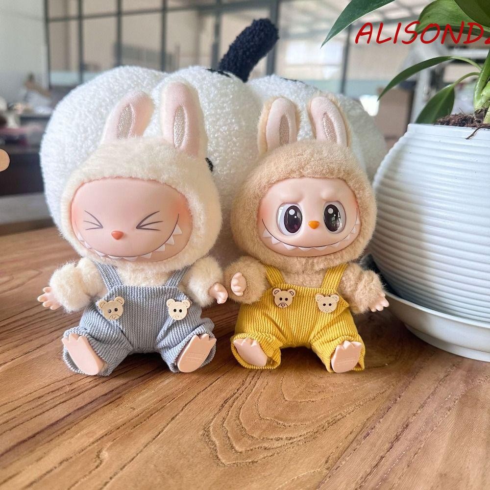 ALISONDZ 17cm Labubu Time Clothes, Dress Up Cloth Labubu Doll's Clothes ...