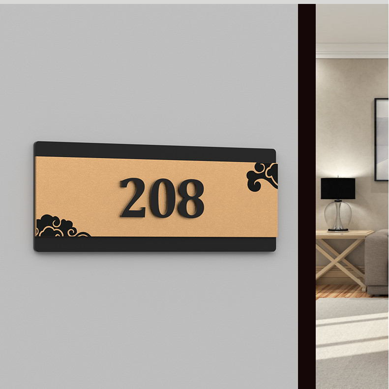Customized Unit Number house number number plate Customised Unit Sign ...