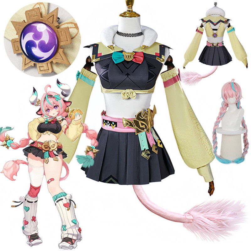 2025 Game Genshin Impact Varesa Cosplay Costume Full Set Uniform Outfis ...