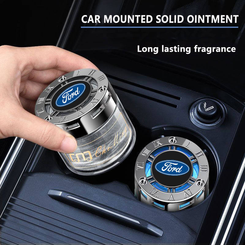 Car fragrance perfume air freshener solid ointment is suitable for Ford ...