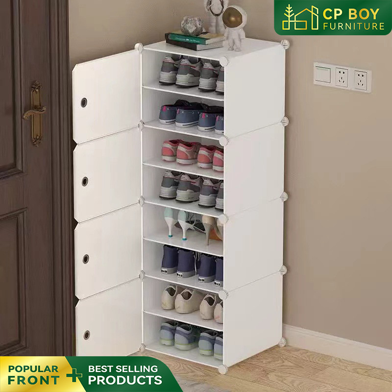Pansu Simple Shoe Multi-functional Shoe Cabinet Rack Household Space ...