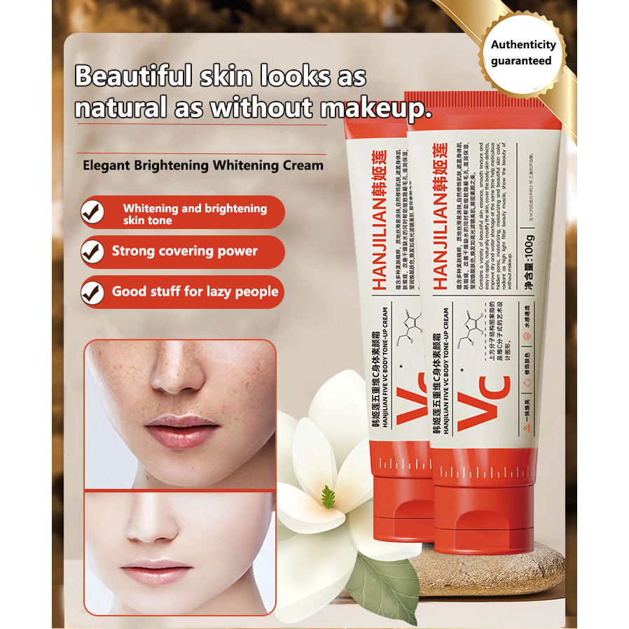 Body Veil Cream Natural Concealer Waterproof Veil Cream for Whole Body ...