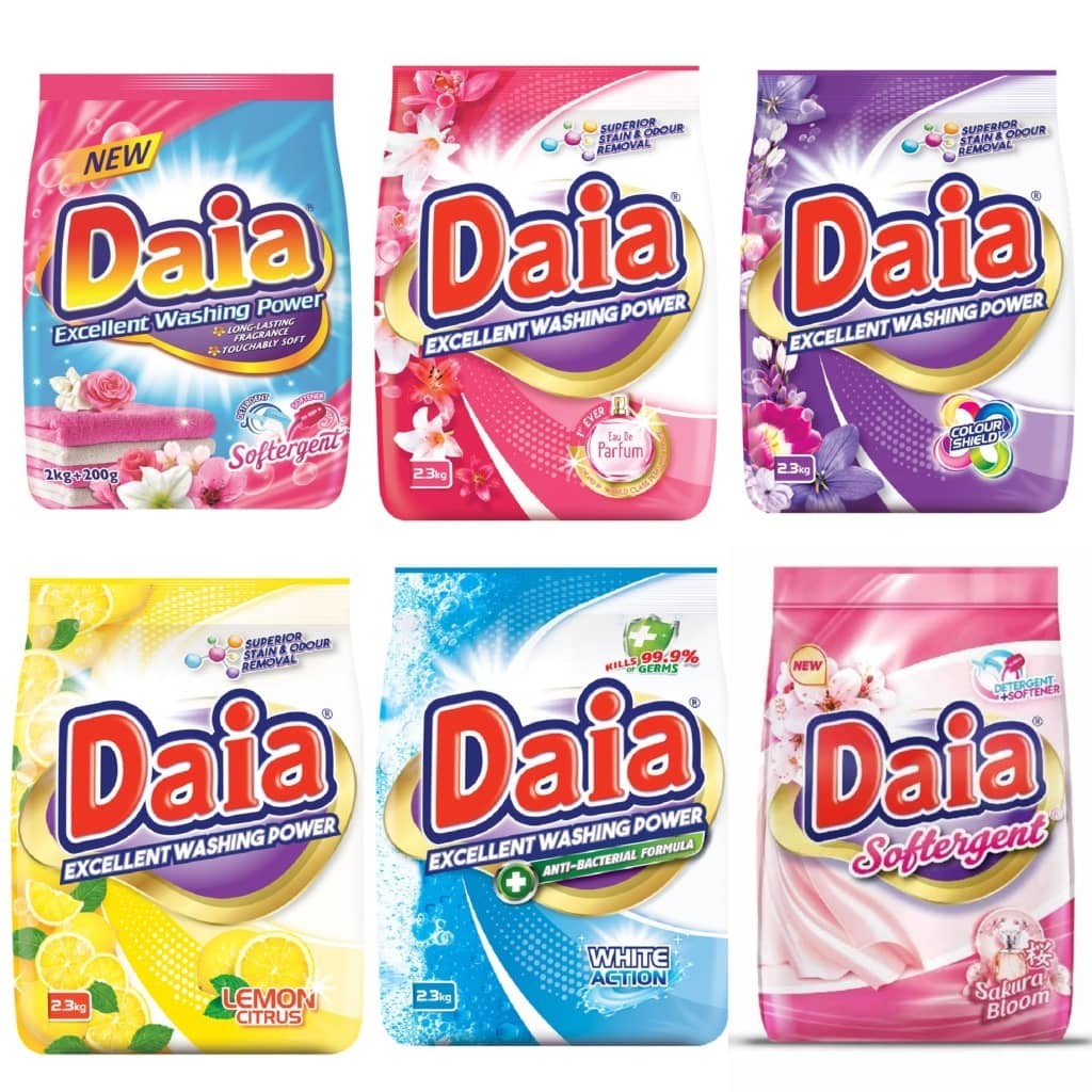 DAIA EXCELLENT WASH POWDER DETERGENT (720G/750G) | Shopee Singapore