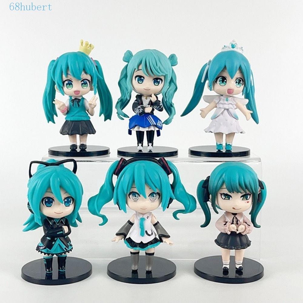 HUBERT Hatsune Miku Action Figures, PVC Character Hatsune Miku Doll Toy ...