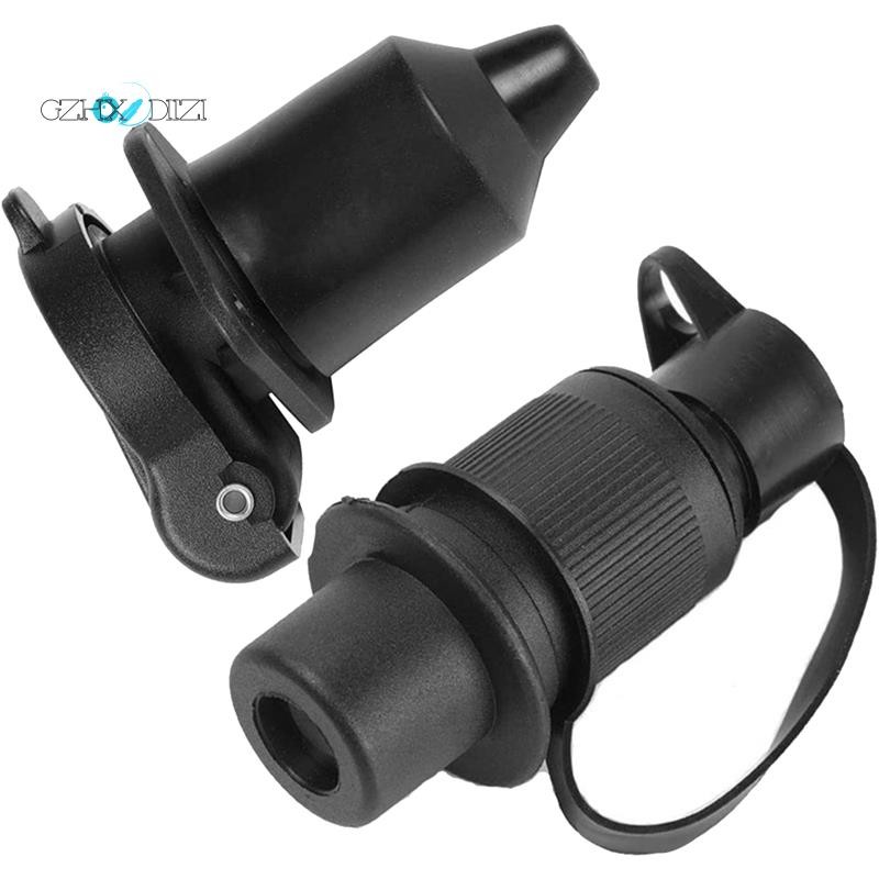 Trailer Plug Adapter Motorhome Power Cord Socket Connector Plug Socket ...