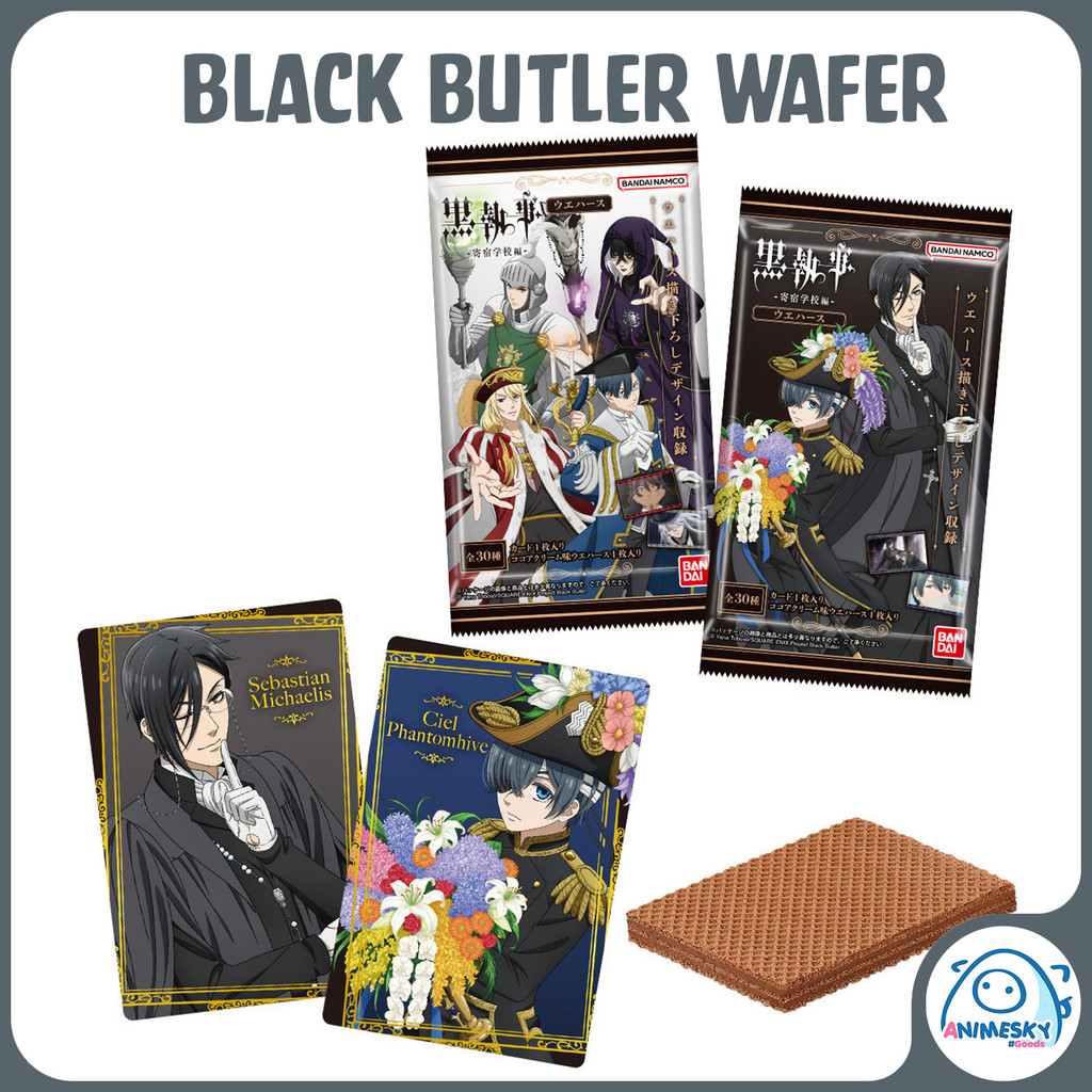 Genuine Wafer Black Butler dignity card Pack - Wafer card Black Butler ...