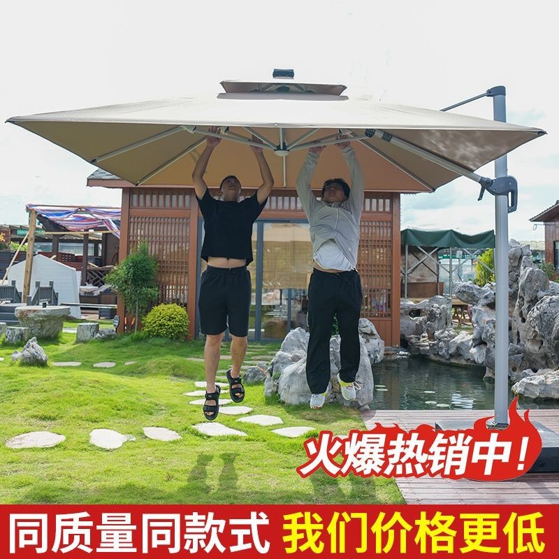Outdoor Sunshade Umbrella Outdoor Parasol Garden Patio Parasol Roman ...