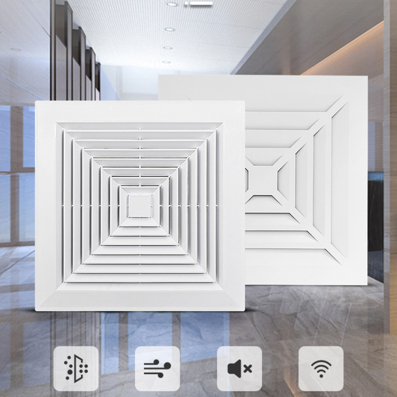 Ceiling exhaust fan 60*60 exhaust fan 600x600 gypsum board ceiling type ...